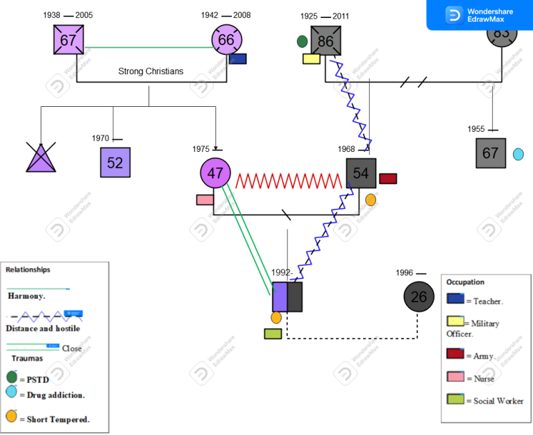 McGoldrick-Gerson Study – Genogram | Free Essay Examples
