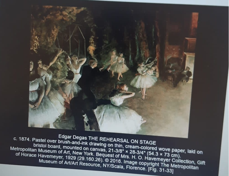 Edgar Degas Analysis of the Rehearsal on Stage | Free Essay Examples